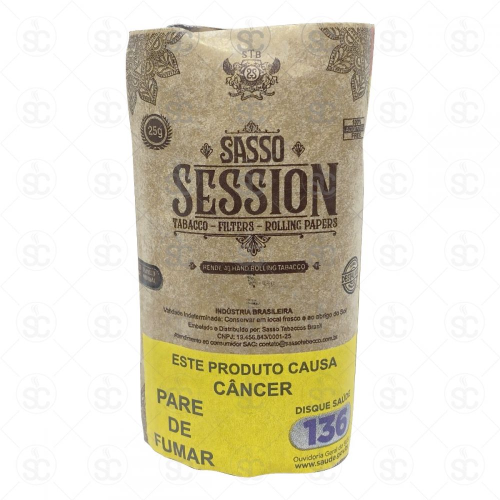 Session Club - Tabaco - Sasso Session - Com filtro - 30g
